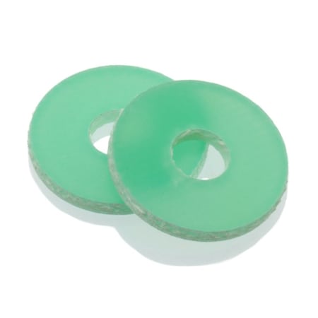 Zoro Select Flat Washer, For Screw Size #8 , Fiberglass Green Tan ...