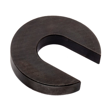 Zoro Select Slotted Washer, Fits Bolt Size 1 in , Steel Black Oxide ...