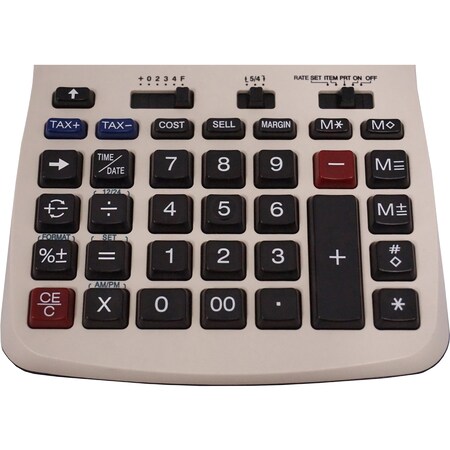 Victor Technology Portable Calculator, LCD, 12 Digits 1208-2 | Zoro