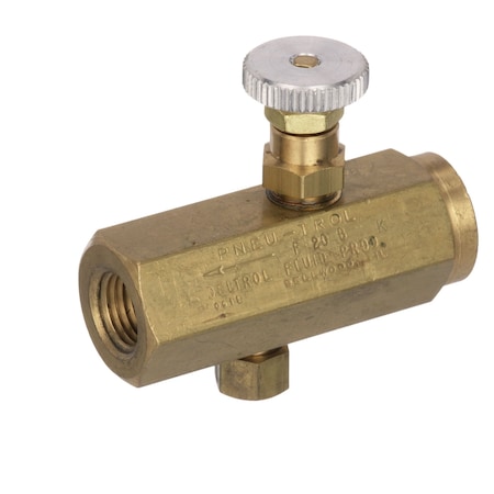 Aro Flow Control Valve, F20-BK F20-BK | Zoro