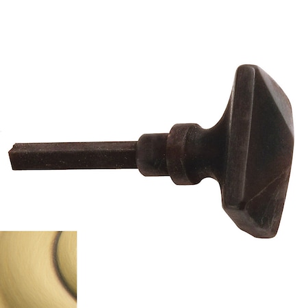 Baldwin Satin Brass with Brown Turns Satin Brass with Brown 6729.060 | Zoro