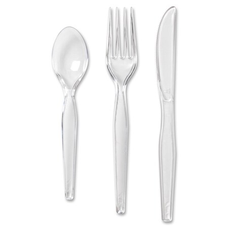 Dixie Disposable Cutlery Set, Unwrapped, PK10 CH0180DX7 | Zoro