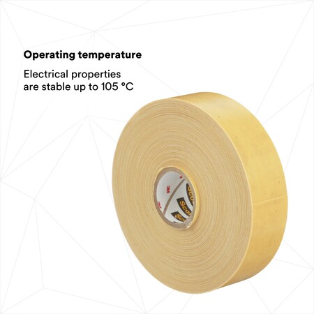 3M Varnished Cotton Cambric Electrical Tape 2520, Scotch, 3/4 in W x ...