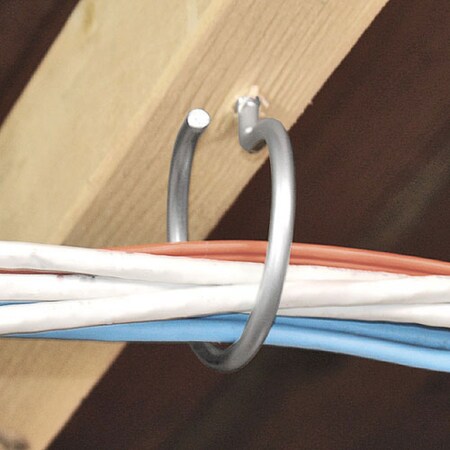 Southwire Bridle Ring 1-1/4" Loop Wood Screw Thread BR-125-WS | Zoro