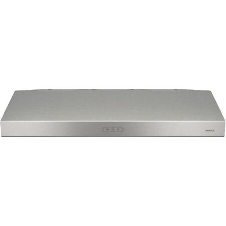 Broan Range Hood, Under Cabinet, Silver, 0.6A BCDF130SS | Zoro