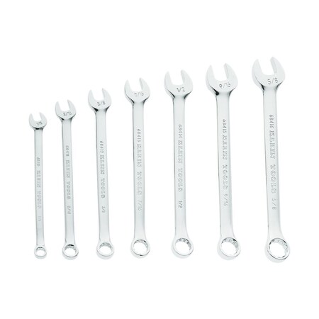 Klein Tools Combination Wrench Set, 7-Piece 68400 | Zoro