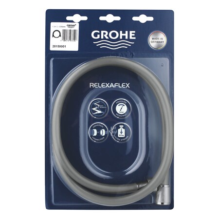 Grohe Universal Relexaflex Shower Hose 1250 mm 28150001 | Zoro