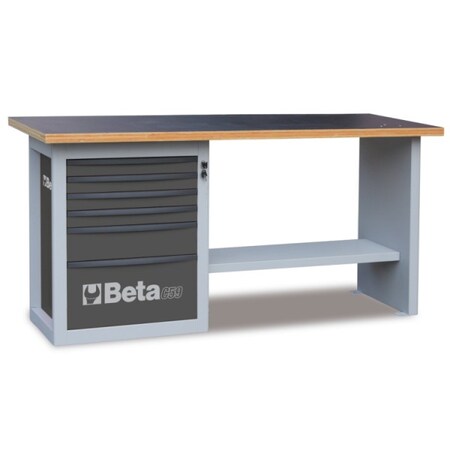 Beta Workbench w/1 Cabinet, 6 Drawer 059000001 | Zoro