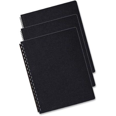 Fellowes Binding Cover, Blk, 8-3/4x11-1/4 In., PK50 52146 | Zoro