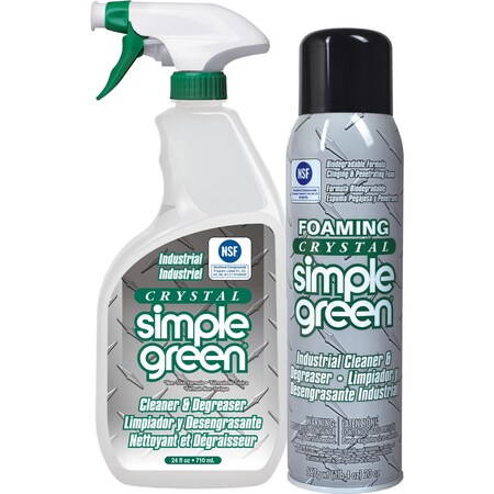 Simple Green Crystal Industrial Cleaner And Degreaser, 20 Oz Aerosol ...