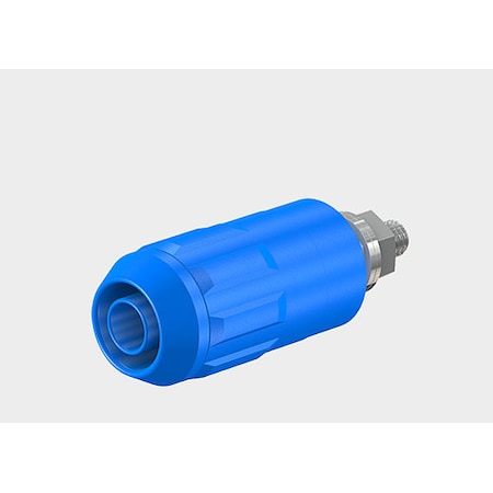 Staubli Socket, 4mm, Surface-Mount, Threaded Bol XUB-G | Zoro