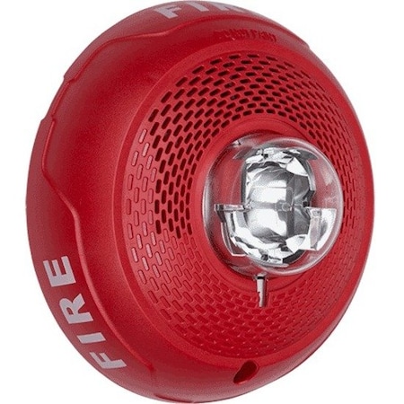 System Sensor Speaker Strobe, Speaker Strobe, Red SPSCRL | Zoro