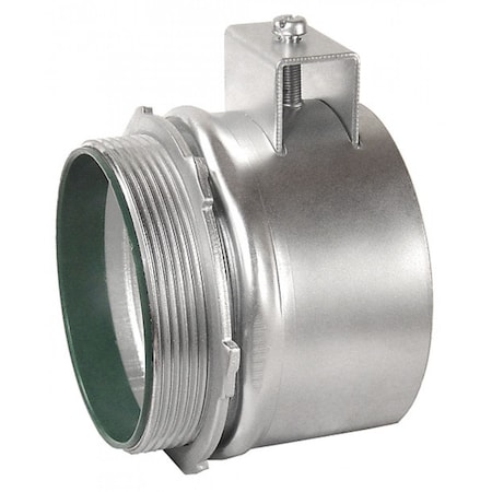Southwire Zinc Plated Steel Saddle Connector W/ Insulated Throat, 3/4 ...