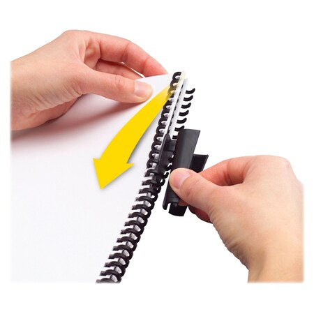 Gbc Binding Spines, Small, Black, PK100 2515700 | Zoro