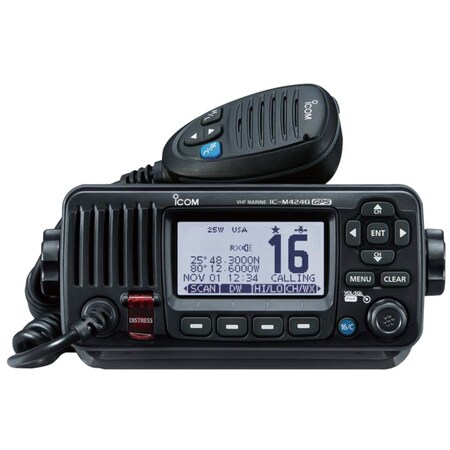 Icom Mobile Two Way Radio, ICOM M424G Series M424G BLACK | Zoro