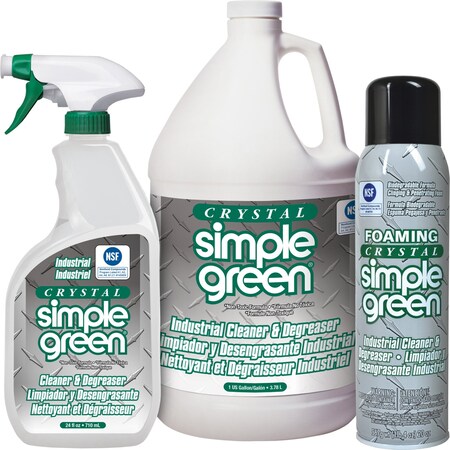 Simple Green Crystal Industrial Cleaner And Degreaser, 20 Oz Aerosol ...