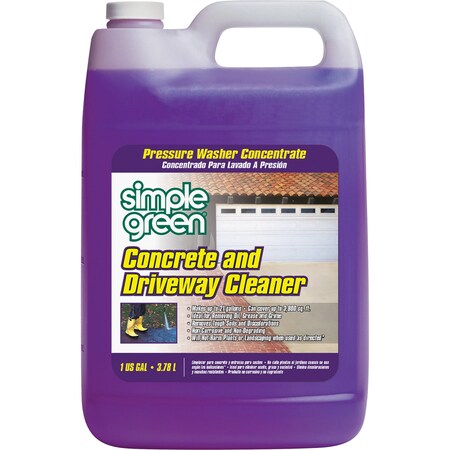 Simple Green Concrete Cleaner, 1 gal. Jug, Unscented 2310000418202 | Zoro