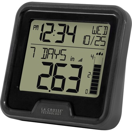 La Crosse Technology Wireless Rain Gauge 724-1409 | Zoro