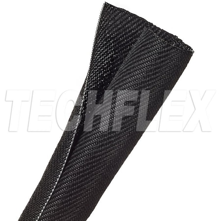 Techflex Cable Wrap, 1 in Inside Dia., Black/White F6V1.00TB | Zoro