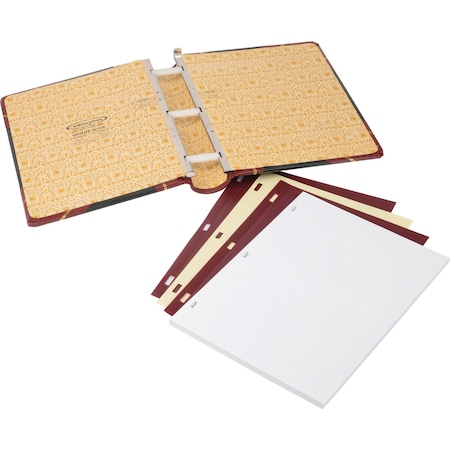 Wilson Jones Minute Book, 8.5"X11", 500 Sheet Capacity 39715 | Zoro