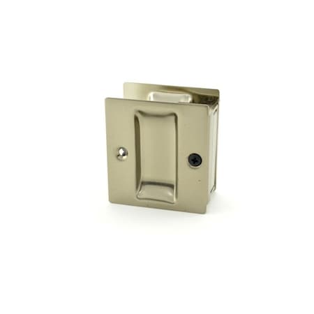 Trimco Passage Pocket Door Lock Square Cutout Antique Nickel 1064.62 | Zoro