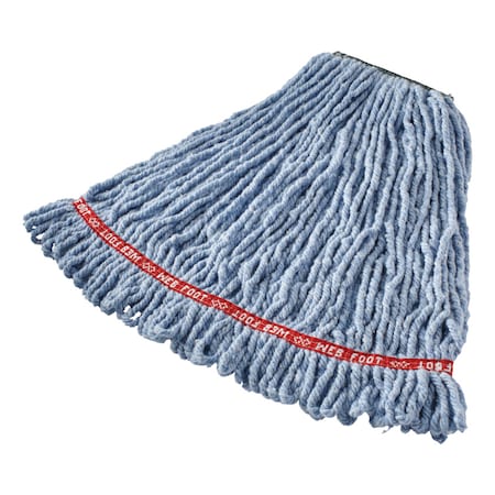 Rubbermaid Commercial Web Foot Mop, Medium, Blue FGA21206BL00 | Zoro