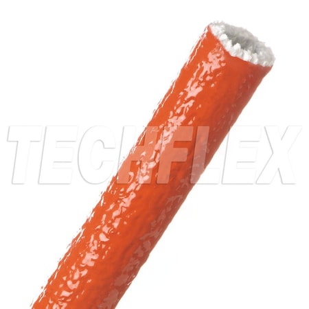 Techflex Braided Cable Sleeve, 3/4 in Inside Dia., 25 ft, Fiberglass ...