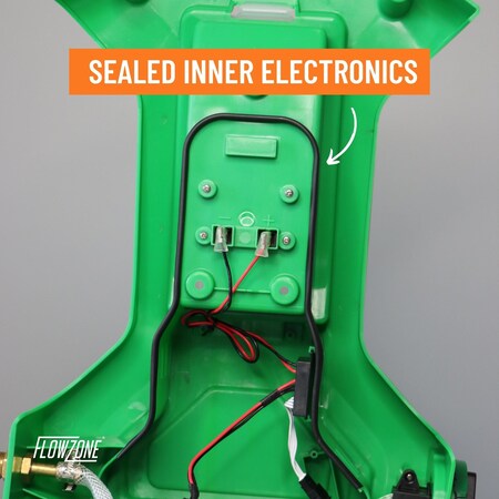 Flowzone 4 gal Backpack Sprayer, Plastic, 5 ft L Hose, Cone/Fan/Jet ...