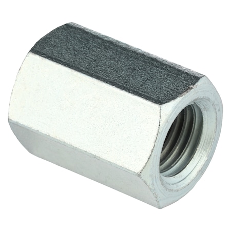 Zoro Select Coupling Nut Reducer, 7/8"-9 and 3/4"-10, Steel, Grade 2 ...