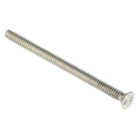 Tamper-Pruf Screws #6-32 x 2 in Spanner Flat Tamper Resistant Screw ...