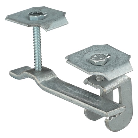 Zoro Select Grating Clip, For Screw Size 1/4 in, Carbon Steel ...