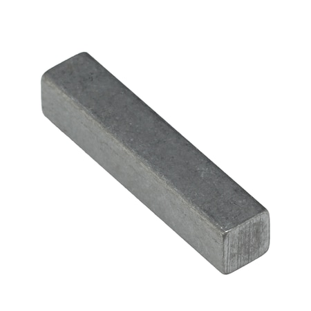 Zoro Select Oversized Machine Key, Square End, Steel, Plain, 1-1/4 in L ...