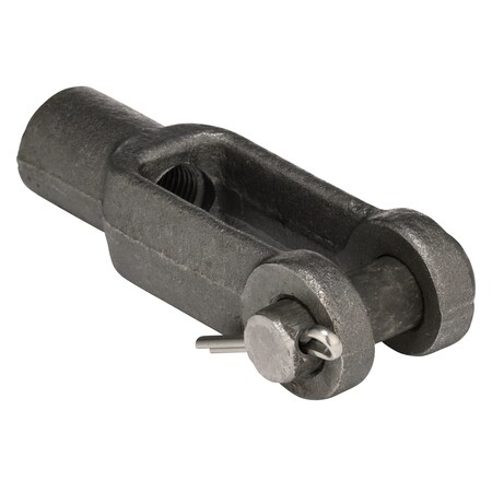 Zoro Select Yoke End, Steel, Plain, 1/2"-20 Thrd Sz 19925 4 | Zoro