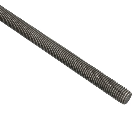 Zoro Select Fully Threaded Rod, 3/4"-10, 6 ft, Steel, Grade B7, Black ...