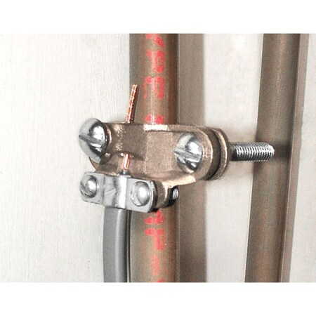 Southwire Bronze Ground Clamp For Armored Ground Cable, Pipe 2-1/2 To 4 ...