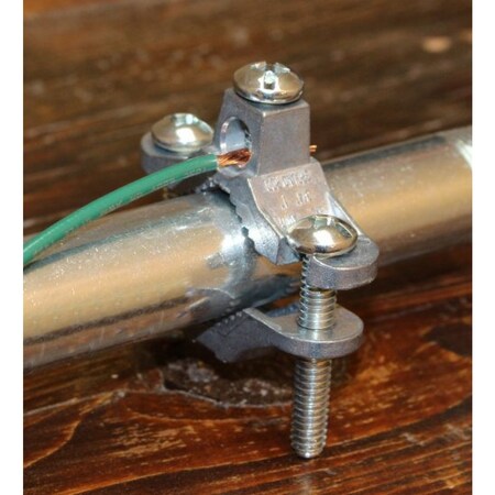 Southwire Ground Clamp For Bare Wire, Zinc, PK25 GCBZ50100 | Zoro