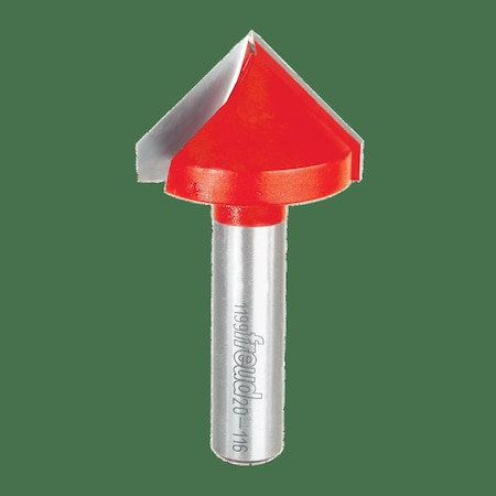 Freud V Grooving Bit, 90deg, 1-1/2" dia. 20-116 | Zoro