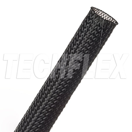 Techflex Cable Sleeve, 3/4 in Inside Dia., 1-1/4 in Max Bundle Dia., 75 ...