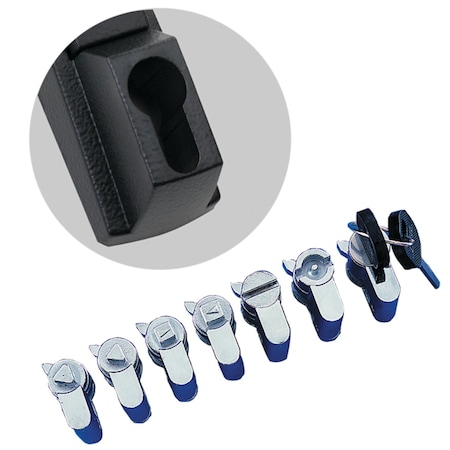 Nvent Hoffman DIN Lock Inserts (for DIN Profile Handle PKOTM8FH | Zoro