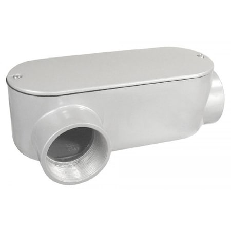 Southwire Powder Coated Die Cast Aluminum Lr Style Conduit Body, 4 ...