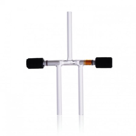 Kimble Chase High Vacuum 3-Way Valve, Clear, 9 Sz 826700-0004 | Zoro