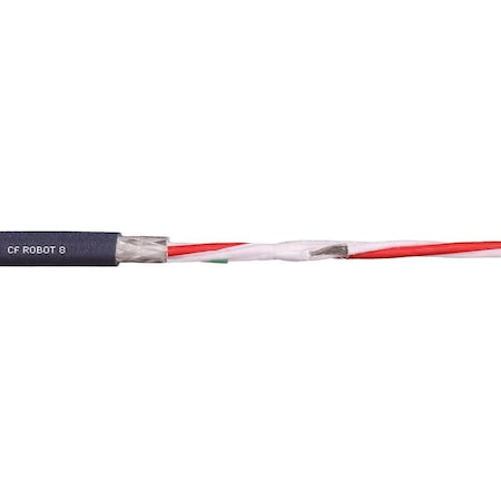Chainflex Bus Cable, Profibus, 22 AWG, Blue, 50 V CFROBOT8-001 | Zoro