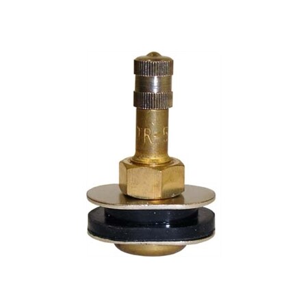 The Main Resource Oval Straight, Brass Truck Valve TR501-OVAL | Zoro