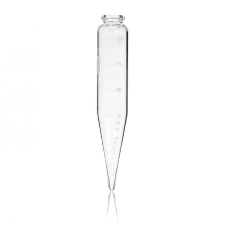 KIMBLE Conical Oil Centrifuge Tube,100mL,PK12 (45240-100) | Zoro