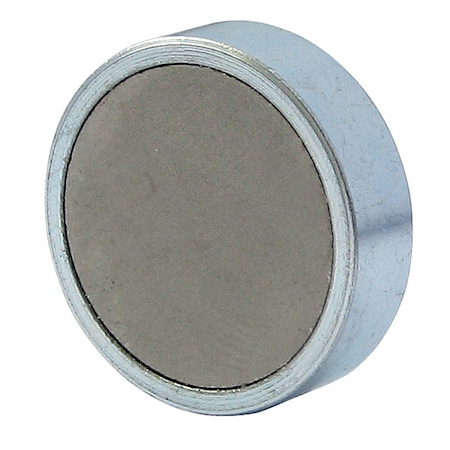 Eclipse Magnetics Samarium Cobalt Shallow Pot Magnet, Pull Force:33lb ...
