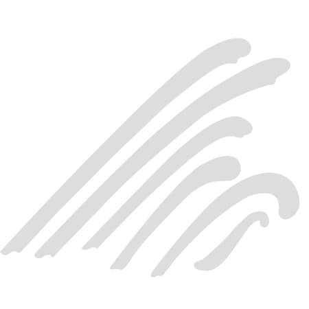 Westcott French Curves, Ship Curve Set SC-66 | Zoro