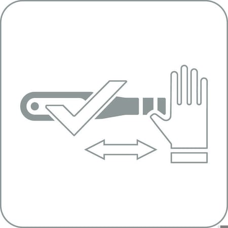 Gedore Torque Wrench, 1in, 750-2000 Nm 8564-01 | Zoro