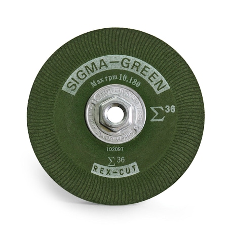 Rex Cut Sigma Grn, Depressed Center Grinding Whl 730023 | Zoro