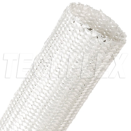 Techflex Silica Braided Sleeving, 2", Natural SLN2.00NT | Zoro