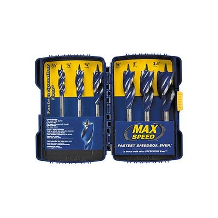 Irwin Speedbor Max Clam Set, 4in, 6Pc, PK6 1877239 | Zoro